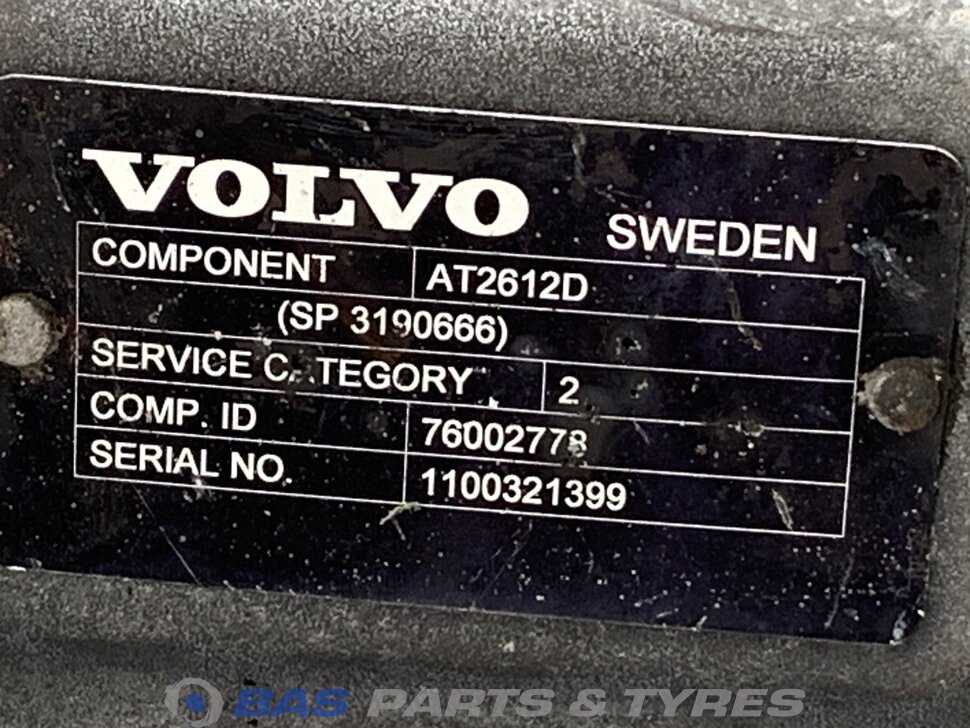 Volvo AT2612D I-Shift Boite de vitesse 20483506 20483506, 20790787 ...